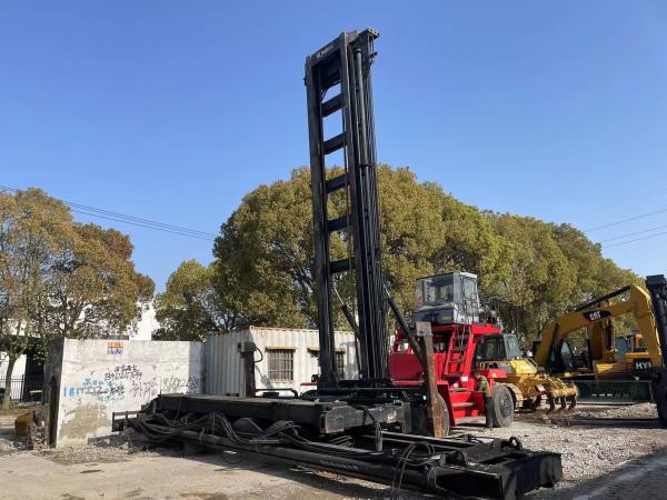 Quality 2018 Year Kalamr DCE80-45E7 Used Forklift Truck Fuel Efficiency High Speed for sale