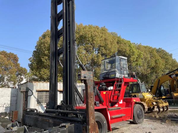 Quality 2018 Year Kalamr DCE80-45E7 Used Forklift Truck Fuel Efficiency High Speed for sale