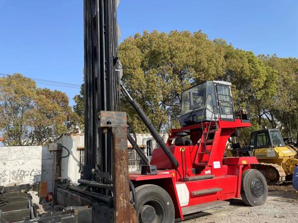 Quality 2018 Year Kalamr DCE80-45E7 Used Forklift Truck Fuel Efficiency High Speed for sale