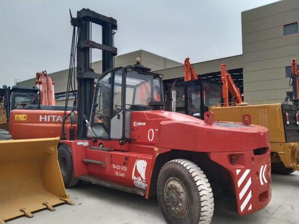 Quality 16 Tons Kalamr DCE160-12 Used Fork Lift Trucks High Efficiency Low Noise for sale
