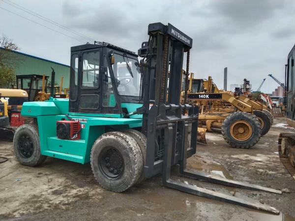 Quality 12 Tons Mitsubishi F120 Used Diesel Forklift Good Condition Original Japan for sale