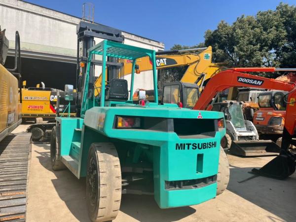 Quality 15 Tons Mitsubishi F150 Used Forklift Truck Original Japan Used Mitsubishi for sale