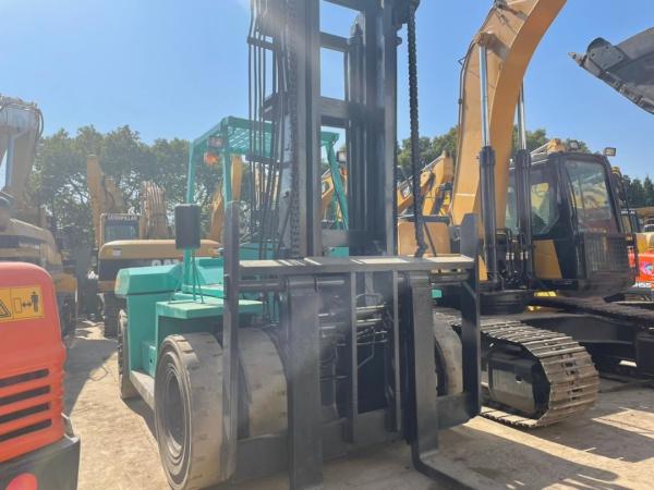 Quality 15 Tons Mitsubishi F150 Used Forklift Truck Original Japan Used Mitsubishi for sale
