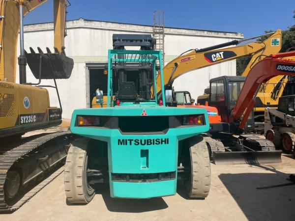 Quality 15 Tons Mitsubishi F150 Used Forklift Truck Original Japan Used Mitsubishi for sale