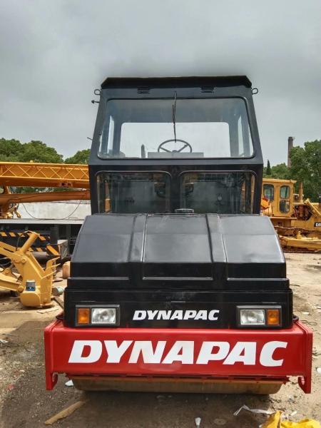 Quality Dynapac CC421 Used Road Roller Double Drum Road Roller High Productivity Sweden for sale