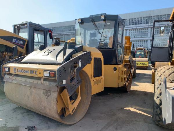 Quality Used Liugong CLG6212 Double Drum Compactor Easy Operation Low Downtime for sale