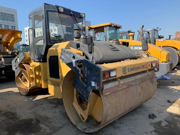 Quality Used Liugong CLG6212 Double Drum Compactor Easy Operation Low Downtime for sale