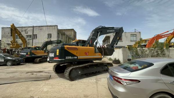 Quality 2021 Year Used Hyundai R220LC-9S Excavator In Excellent Condition/Used Hyundai for sale