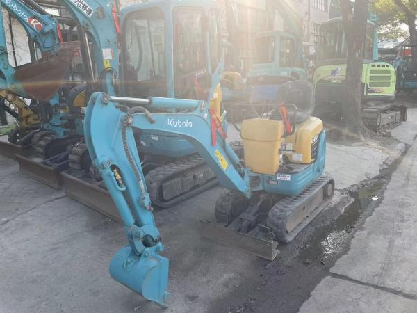 Quality Kubota U10-3 Mini Used Excavator Indoor Working Second Hand Excavator Machine for sale