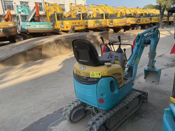 Quality Kubota U10-3 Mini Used Excavator Indoor Working Second Hand Excavator Machine for sale