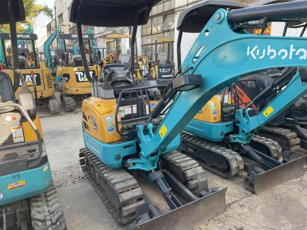 Quality Original Color Used Kobelco Excavator U17 High Efficiency For Working Indoors for sale
