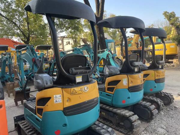 Quality Original Color Used Kobelco Excavator U17 High Efficiency For Working Indoors for sale