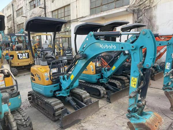 Quality Original Color Used Kobelco Excavator U17 High Efficiency For Working Indoors for sale