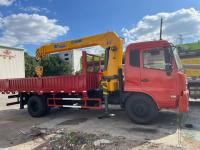 Quality 8 Tons XCMG SQS200-4 Truck Mounted Used Crane With DongFeng Truck  2019 Year for sale