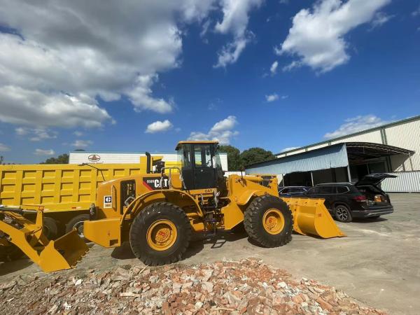 Quality CAT 950H Used Wheel Loader Construction Site Front Loader Used In Africa for sale
