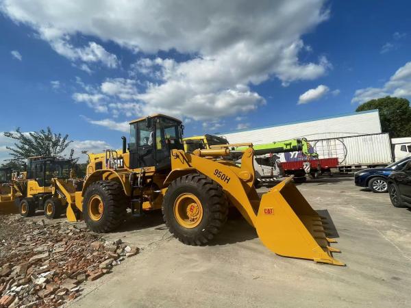 Quality CAT 950H Used Wheel Loader Construction Site Front Loader Used In Africa for sale