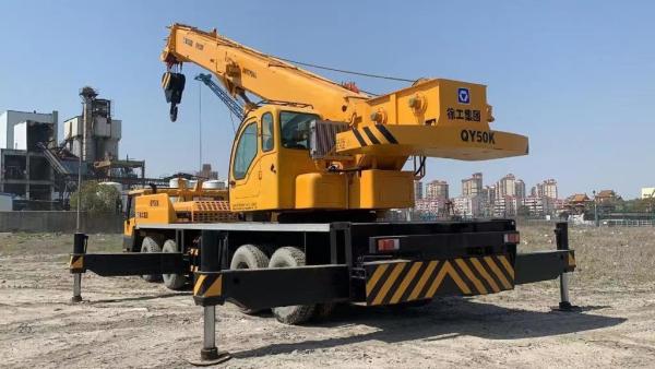 Quality XCMG QY50K-II 50 Tons Used Truck Crane High Capacity Used Boom Trucks for sale