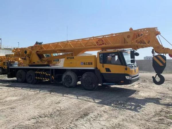 Quality XCMG QY50K-II 50 Tons Used Truck Crane High Capacity Used Boom Trucks for sale