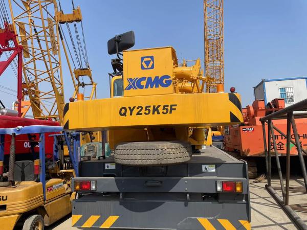Quality 2021 Year Used Truck Crane XCMG QY25K5F Safety Operation 25 Ton Mobile Crane for sale
