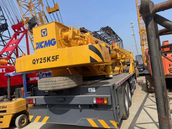 Quality 2021 Year Used Truck Crane XCMG QY25K5F Safety Operation 25 Ton Mobile Crane for sale