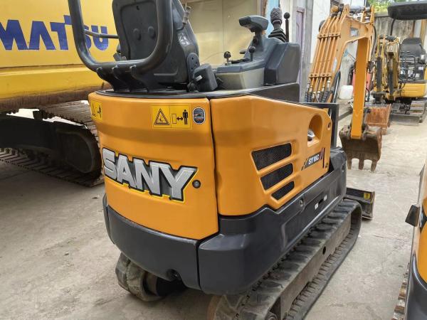 Quality Used SANY SY16C Mini Excavator Smooth Operation For Working In Garden for sale