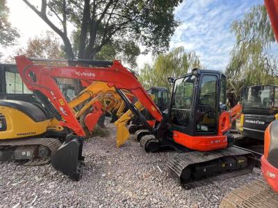 China Repaint Color Used Kubota KX163-5 Mini Crawler Excavator In Excellent Condition/Kubota excavator With EPA Engine And Swing Arm for sale