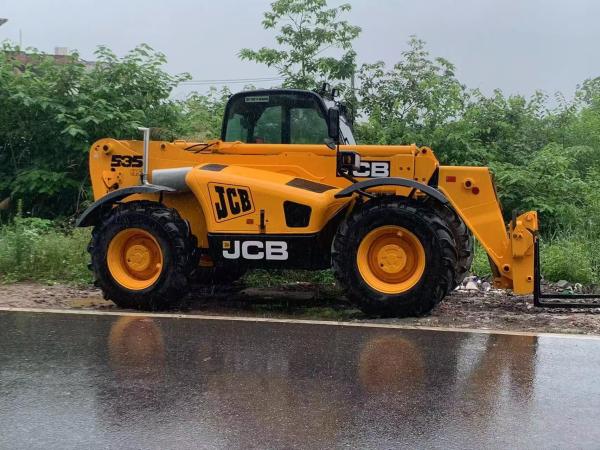 Quality Original UK JCB 535-95 Used Compact Telehandler Easy Operation And Maintenance for sale