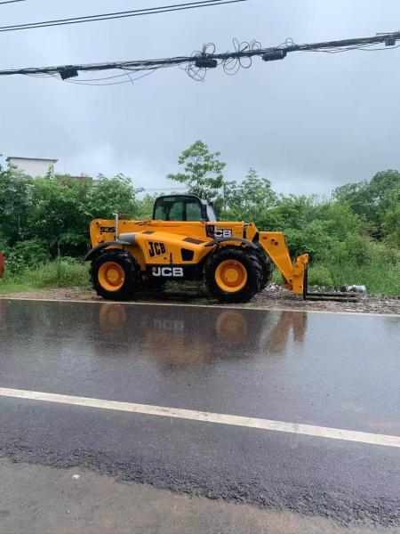 Quality Original UK JCB 535-95 Used Compact Telehandler Easy Operation And Maintenance for sale