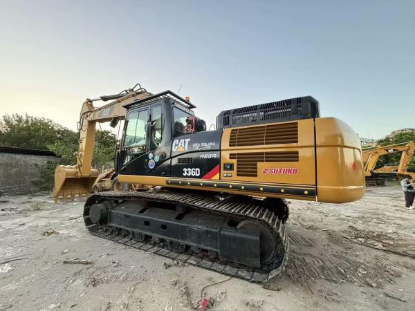 Quality Used Crawler Caterpillar 336D Excavator Repaint Color 36 Tons For Mining for sale