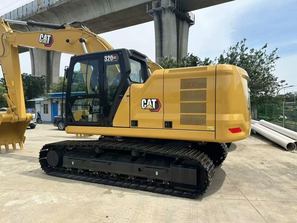 Quality 320GC Used Caterpillar Excavator Crawler Mounted 2023 Year With CAT C4.4 Engine for sale