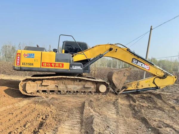 Quality XE215DA Used XCMG Excavator Heavy Duty XCMG 20 Ton Excavator Energy Saving for sale