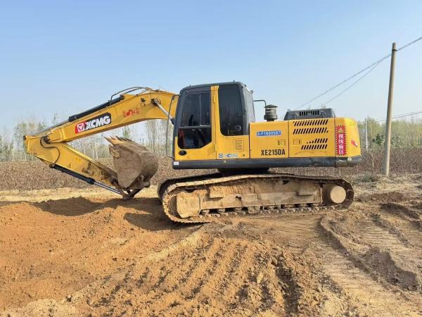 Quality XE215DA Used XCMG Excavator Heavy Duty XCMG 20 Ton Excavator Energy Saving for sale