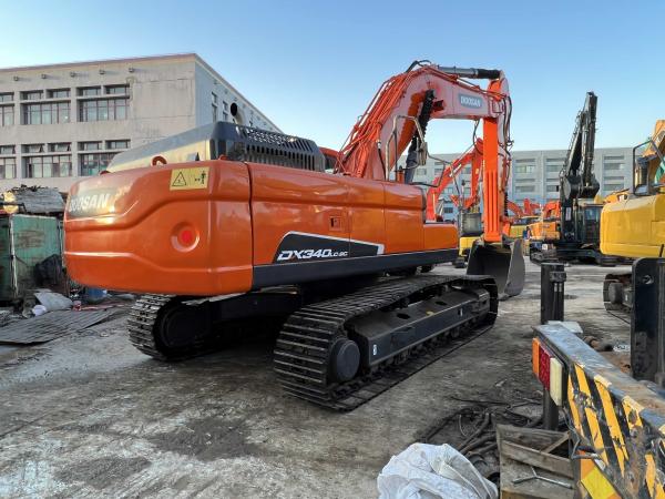 Quality Repaint Color Used Doosan DX340LC-9C Crawler Excavator In Excellent Condition for sale