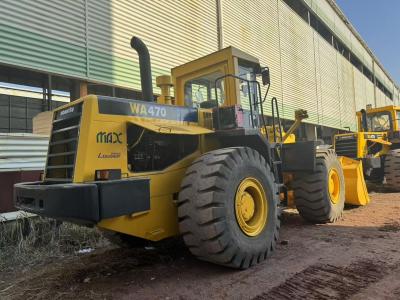 Quality Repaint Color WA470-3 Used Komatsu Wheel Loader For Construction Middle East for sale