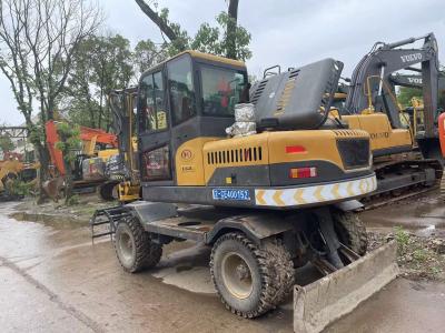 China 2018 Year Used SDLH LG670BM Wheel Excavator With Hydraulic Climp for sale