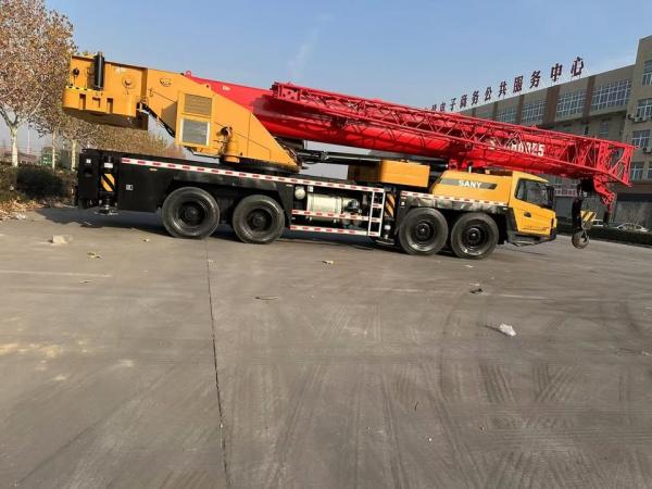 Quality 2021 Year Used Sany STC800E5 80 Ton Truck Crane In Good Condition for sale