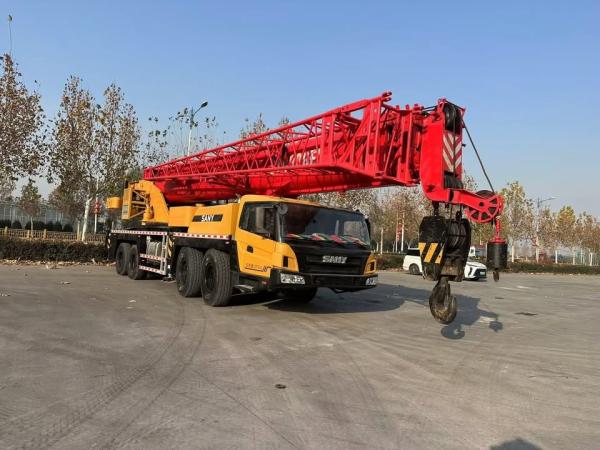 Quality 2021 Year Used Sany STC800E5 80 Ton Truck Crane In Good Condition for sale