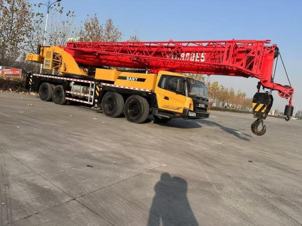 Quality 2021 Year Used Sany STC800E5 80 Ton Truck Crane In Good Condition for sale