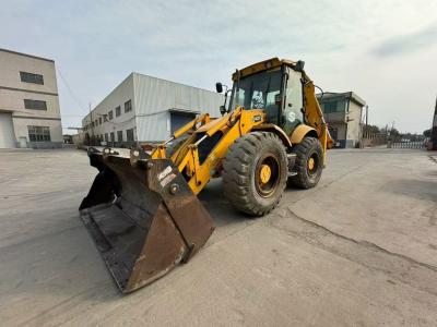 China Original UK Used JCB 4CX Backhoe Loader With Four In One Bucket / Used JCB Backhoe Loader Hot Sale for sale