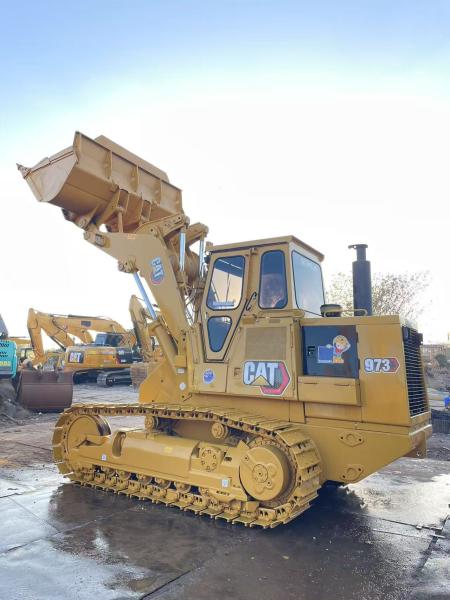 Quality Repaint Color Used Caterpillar 973 Crawler Loader In Excellent Condition for sale