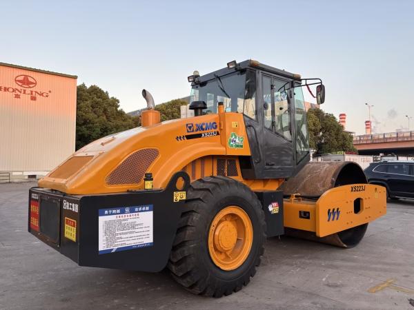 Quality Used XCMG XS223J Single Drum Compactor Easy Operation And Good Condition for sale