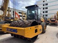 Quality Used XCMG XS202J Single Drum Road Roller With Sheepfoot With Cheap Price for sale