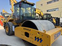 Quality Used XCMG XS143J Single Drum 14 Tons Road Roller In Excellent Condition for sale