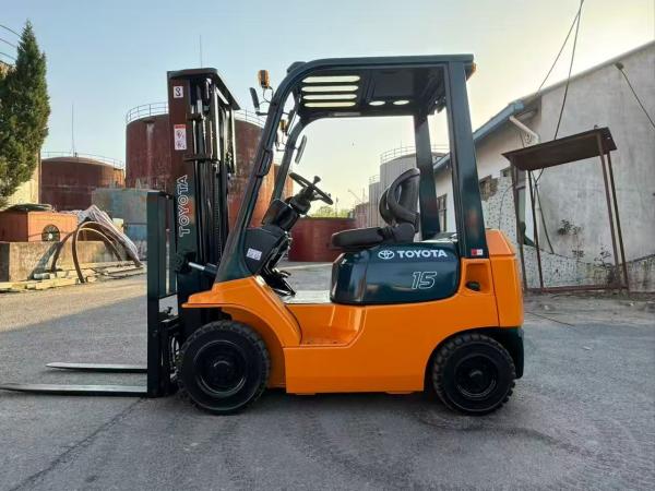 Quality Hot Sale Original Japan Used Toyota 1.5 Tons Forklift In Good Condition for sale