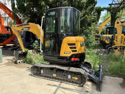 China Used SANY SY35U Mini Excavator Smooth Operation For Working In Garden for sale