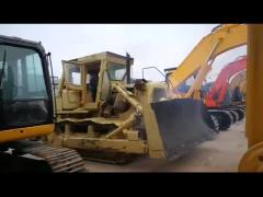 Powerful Second Hand Caterpillar D7G Dozer Energy Efficiency 6 Way Blade