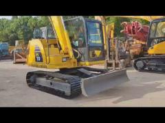 Excavadora original japonesa usada Komatsu PC70-8 Excavadora tipo Crawler
