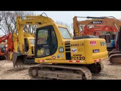 12 Tons Used Komatsu PC120-6 Crawler Hydraulic Excavator Security Guarantee