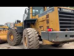 Heavy Duty Used Komatsu Wheel Loaders WA500-3 Long Lasting Energy Efficient