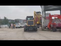 High Speed XCMG GR215 Second Hand Grader Fuel Efficiency For Construction